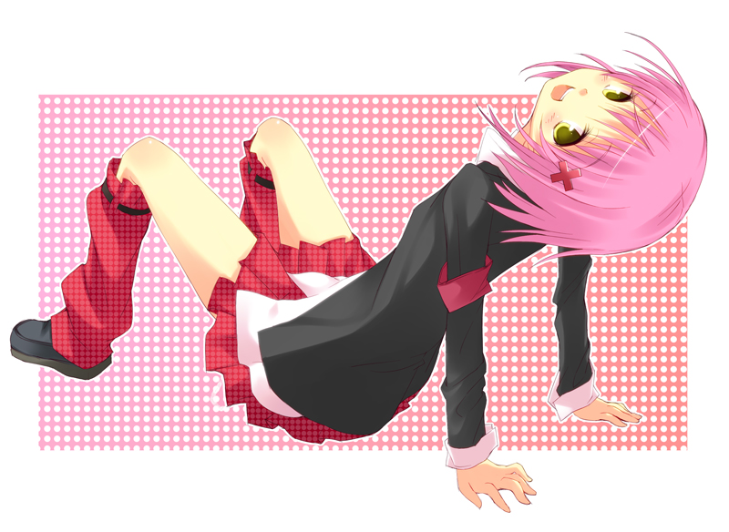 Safebooru 1girl Amaa Chou Dennou Jidai Hinamori Amu Leg Warmers